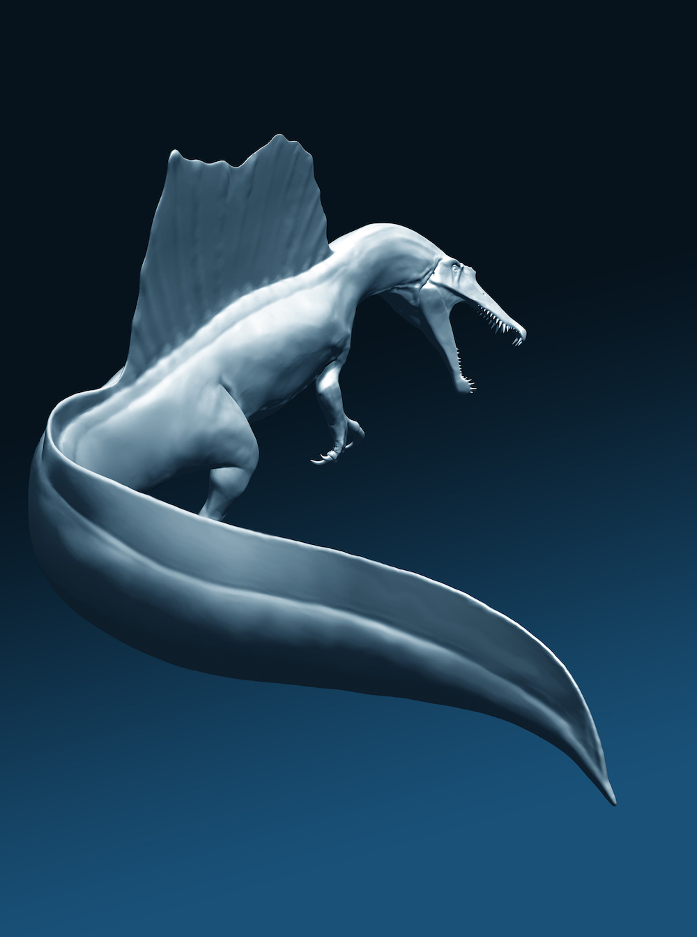 The Fin is not Conjecture! Researchers Reveal Spinosaurus was Aquatic ...